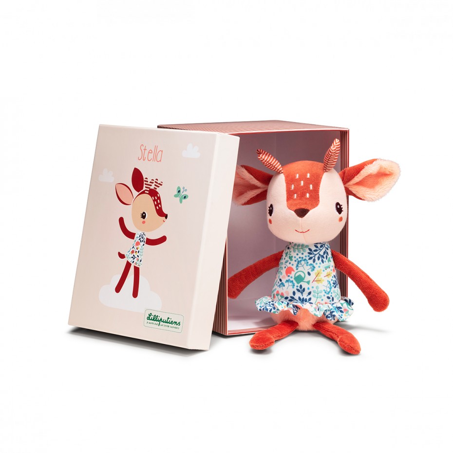 Stella the Fawn Cuddly Toy - I'm discovering (0-12M) - Lilliputiens